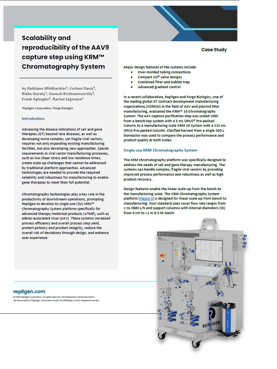 Scalability And Reproducibility App Note